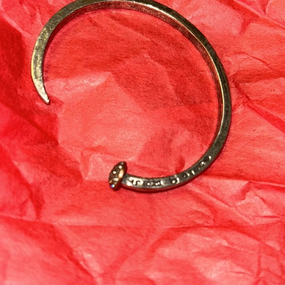 Giles & Brother | Jewelry | Giles Brother Silver Skinny Railroad Spike ...